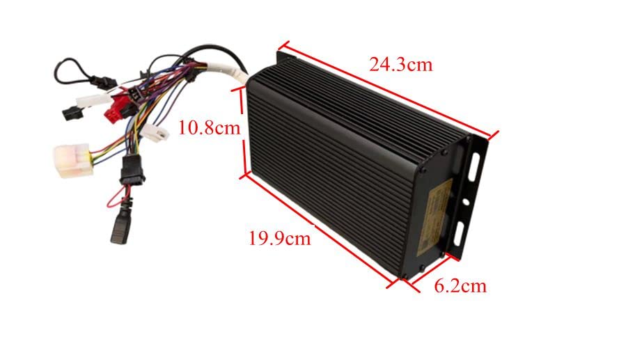 5000W Rear Wheel Electric Bike Conversion Kit, 72V 100A Sine Wave Controller, TFT Display System, Disc Brake,5000W Brushless gearless Motor, (26inch Rear)