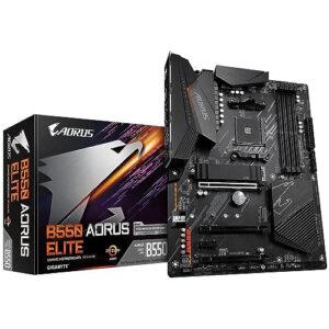 gigabyte b550 aorus elite (am4 amd/b550/atx/dual m.2/sata 6gb/s/usb 3.2 gen 2/2.5 gbe lan/realtek alc1200/hdmi/dp/pcie4.0/ddr4/gaming motherboard)