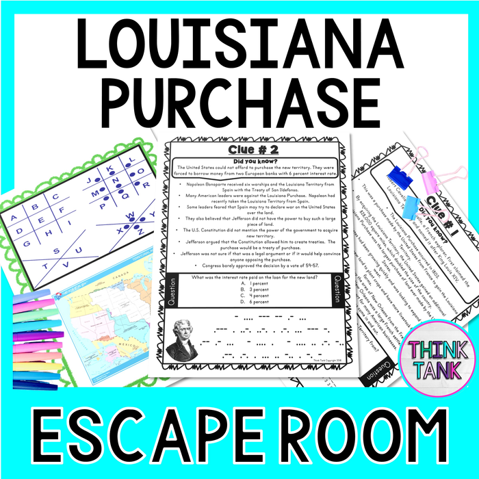 Louisiana Purchase Escape Room