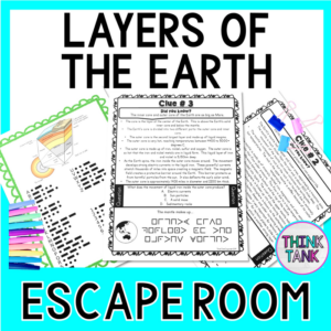 layers of the earth escape room