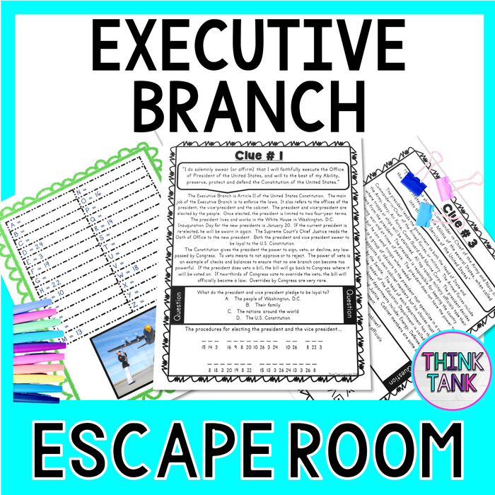 Executive Branch Escape Room