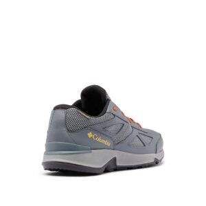 Columbia Mens Vitesse Fasttrack Waterproof Hiking Shoe, Graphite/Bright Gold, 9.5 US