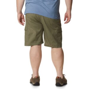 Columbia Mens Brentyn Trail Cargo Hiking Shorts, Stone Green, 50x8 US