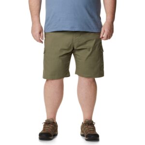 Columbia Mens Brentyn Trail Cargo Hiking Shorts, Stone Green, 50x8 US