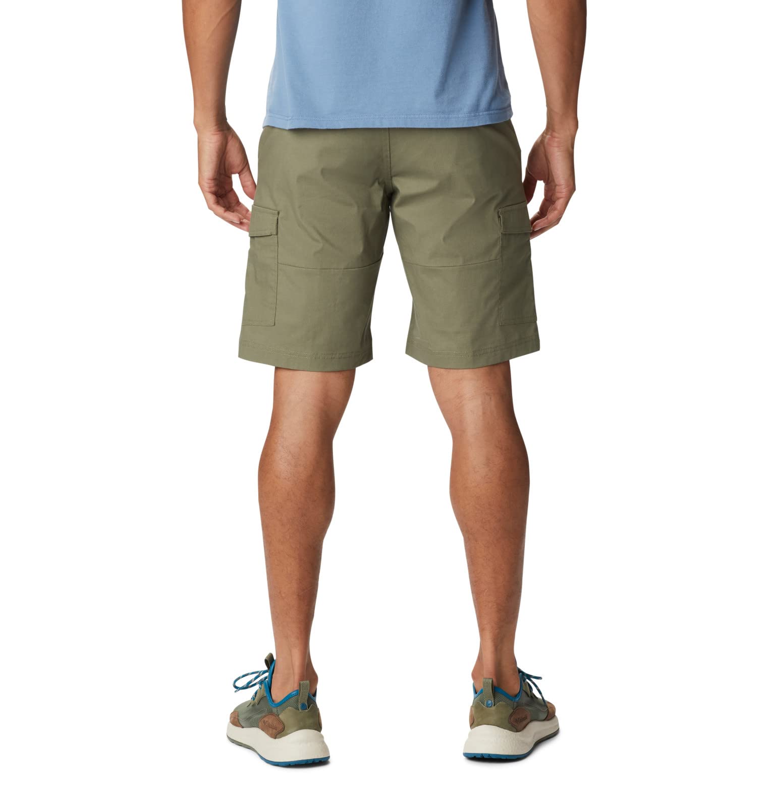 Columbia Mens Brentyn Trail Cargo Hiking Shorts, Stone Green, 50x8 US