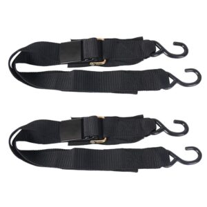 XSTRAP STANDARD Marine Boat Trailer 2" x 4' Trailer Transom Tie-Down Straps, 2PK