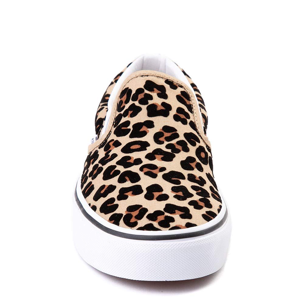 Vans Unisex Authentic Classic Sneakers Skate Shoe (Slip On - Leopard 7483, Mens 7)