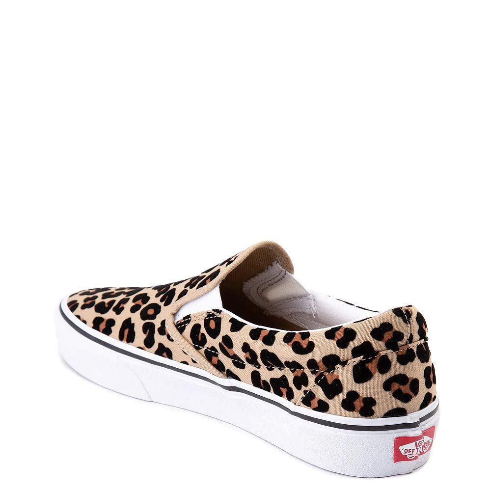 Vans Unisex Authentic Classic Sneakers Skate Shoe (Slip On - Leopard 7483, Mens 7)