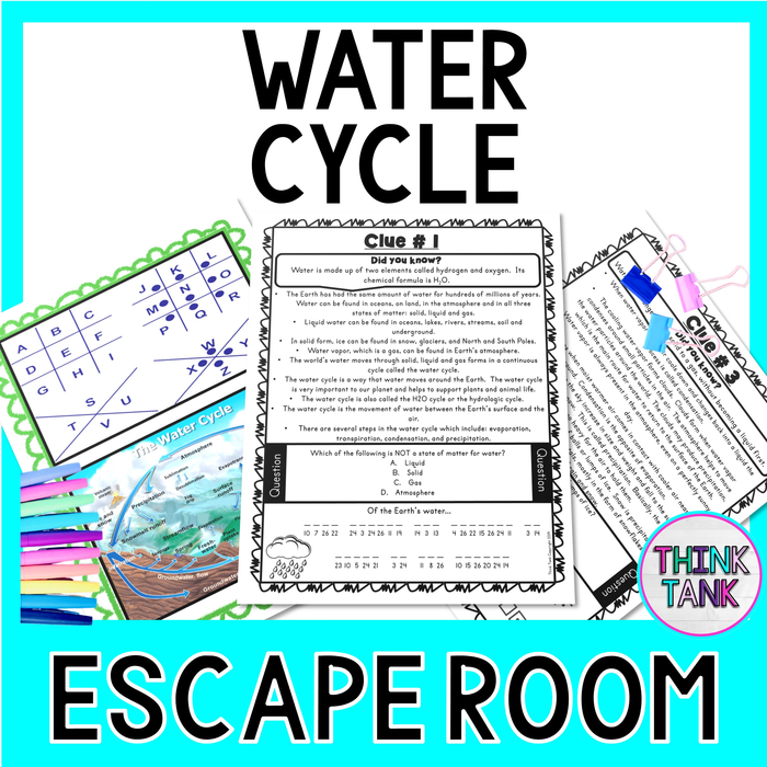 Water Cycle Escape Room