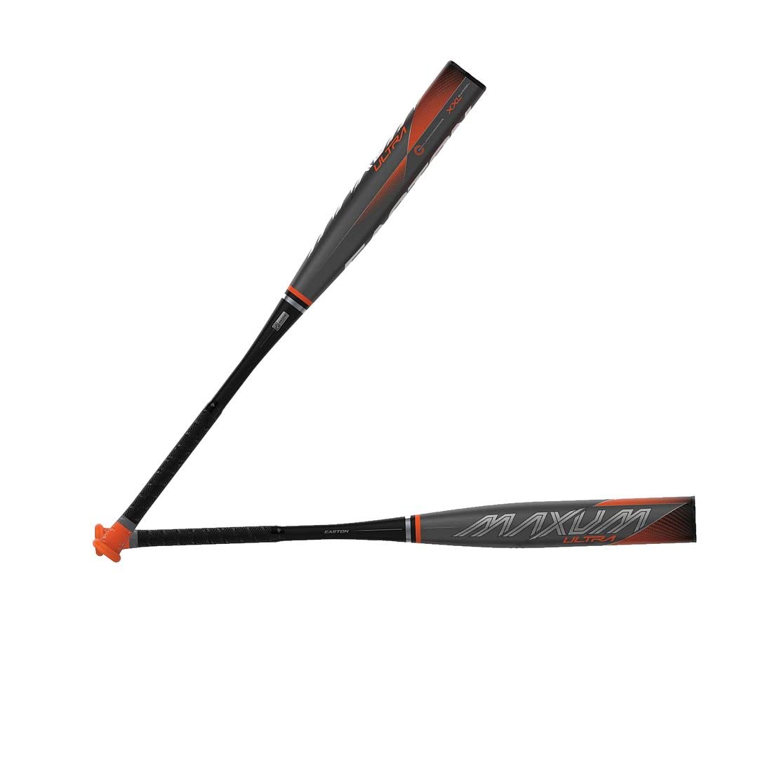 Easton Maxum Ultra Baseball Bat BBCOR Drop -3, Black/Orange, 33/30