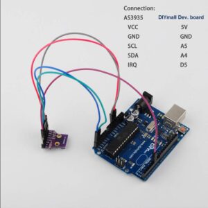 GY-AS3935 Lighting Sensor Module SPI I2C MA5532-AE Lighting Strike Thunder Storm Distance Detector Breakout Board