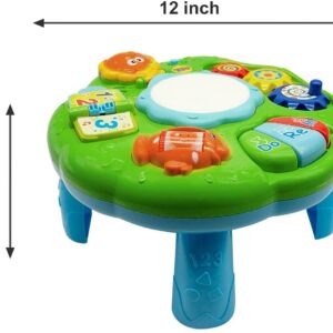 Baby Toys, Musical Learning Table Activity Center for Babies Infant Toddler Year 1 3 6 12 18 Months