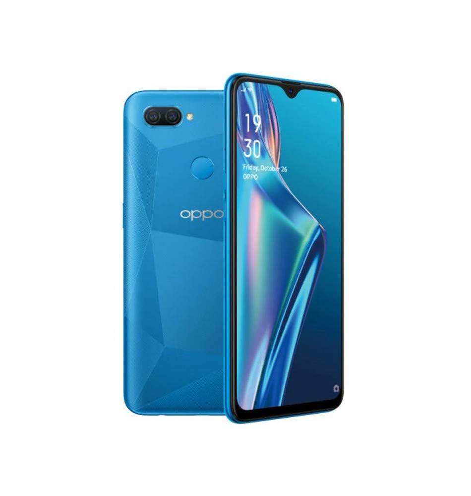 Oppo A12 Dual-SIM 32GB ROM + 3GB RAM (GSM Only | No CDMA) Factory Unlocked 4G/LTE Smartphone (Blue) - International Version