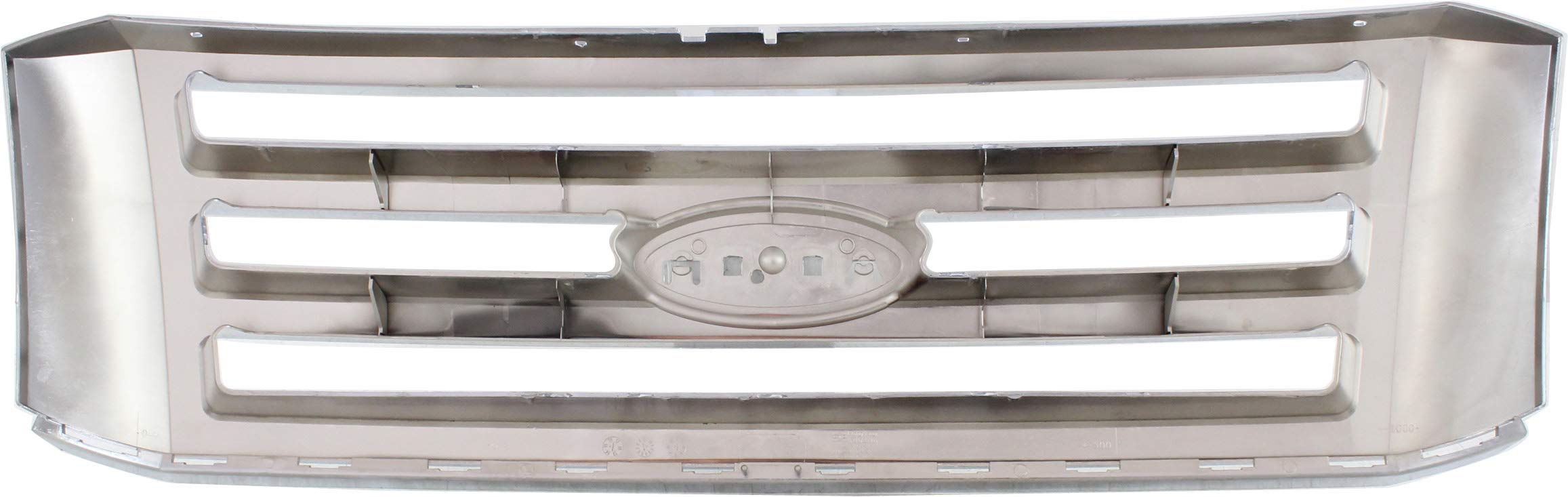 Garage-Pro Grille Assembly Compatible with 2007-2014 Ford Expedition Chrome Shell & Insert With emblem provision