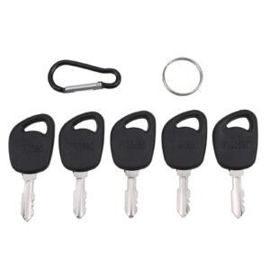 solarhome 5pcs gy20680 ignition keys equipment key for john deere tractor stens 430-694 toro 112-0312 mtd 925-1745 ayp 140403 toro 112-1615 kohler 48 340 01-s sears 140403 murray 327350ma