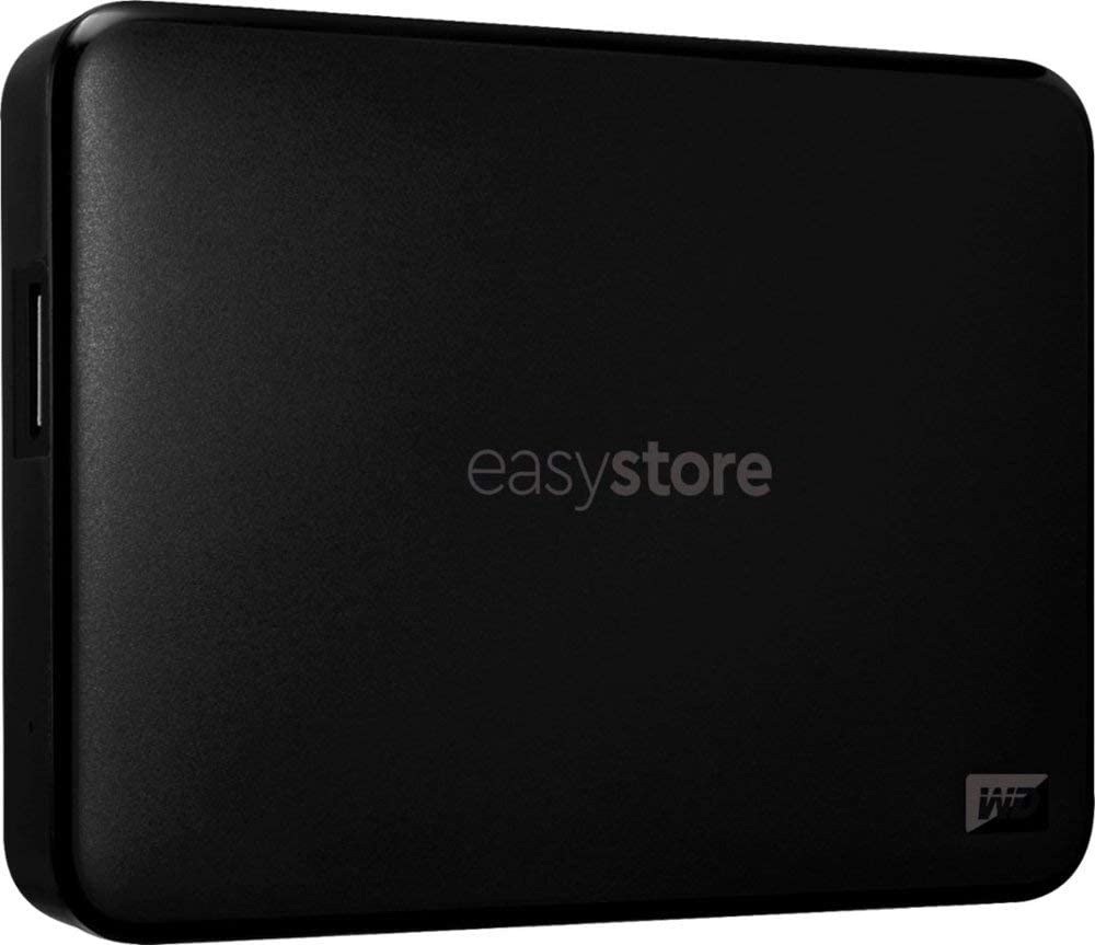 WD Easystore 4TB External USB 3.0 Portable Hard Drive WDBAJP0040BBK-WESN -Black