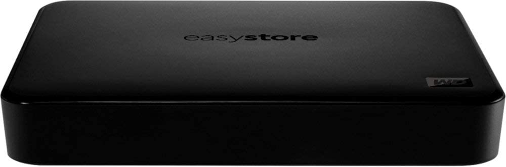 WD Easystore 4TB External USB 3.0 Portable Hard Drive WDBAJP0040BBK-WESN -Black