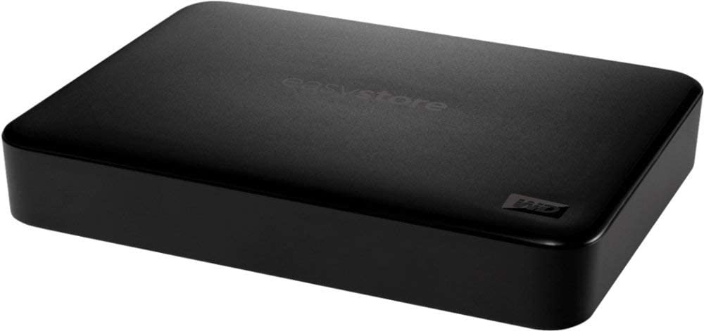 WD Easystore 4TB External USB 3.0 Portable Hard Drive WDBAJP0040BBK-WESN -Black