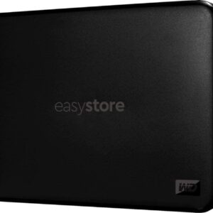 WD Easystore 4TB External USB 3.0 Portable Hard Drive WDBAJP0040BBK-WESN -Black