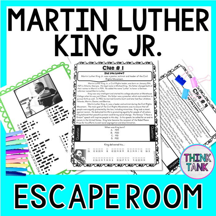 Martin Luther King Jr. Escape Room