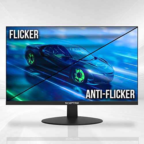 Sceptre IPS 27-Inch Business Computer Monitor 1080p 75Hz with HDMI VGA Build-in Speakers, Machine Black 2020 (E275W-FPT), 27" IPS 75Hz