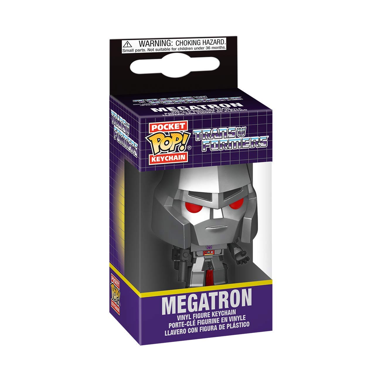 Funko Pop! Keychain: Transformers - Megatron, 2 inches