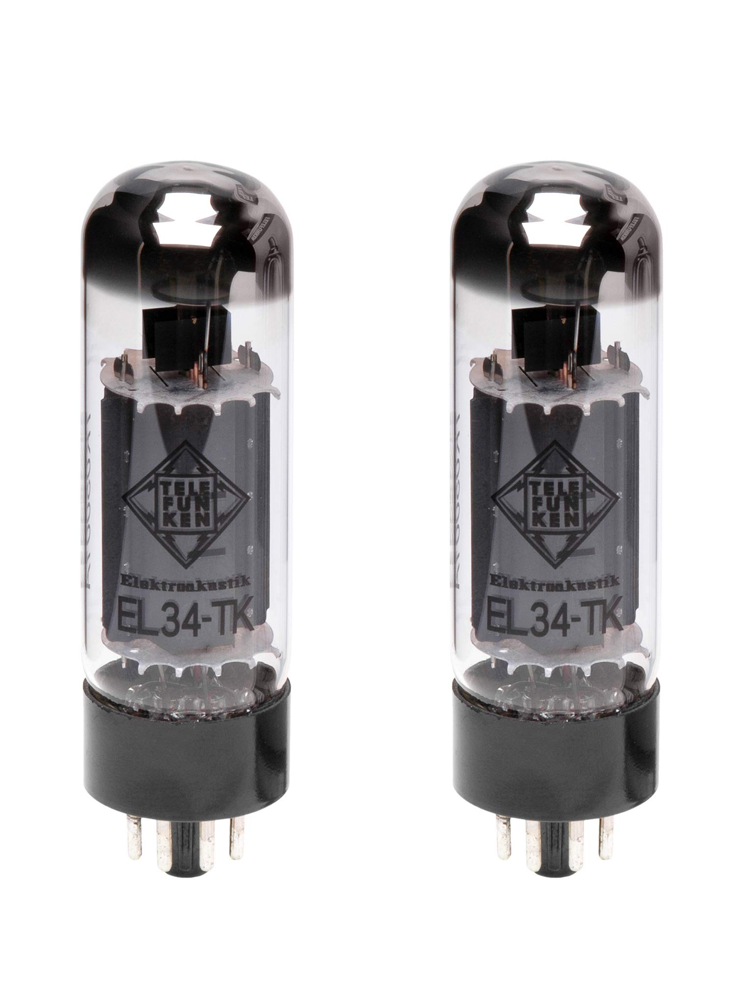 EL34-TK Black Diamond Series Vacuum Tube Matched Pair