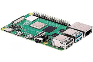 raspberry pi 4 computer model b 8gb single board computer suitable for building mini pc/smart robot/game console/workstation/media center/etc.