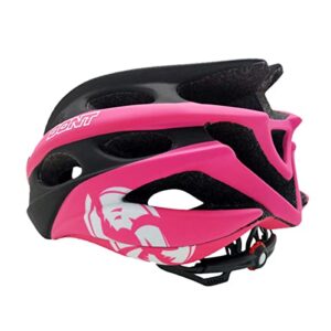 Bont Skates - Inline Speed Skating Helmet (Black/Pink, S/M (54-58cm))