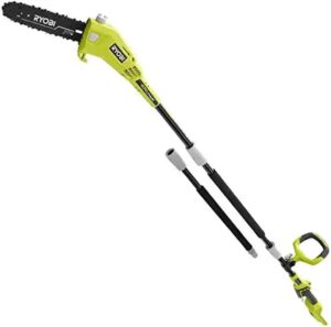 ryobi ry40506btl 10 in. 40-volt lithium-ion cordless battery pole saw (tool-only)