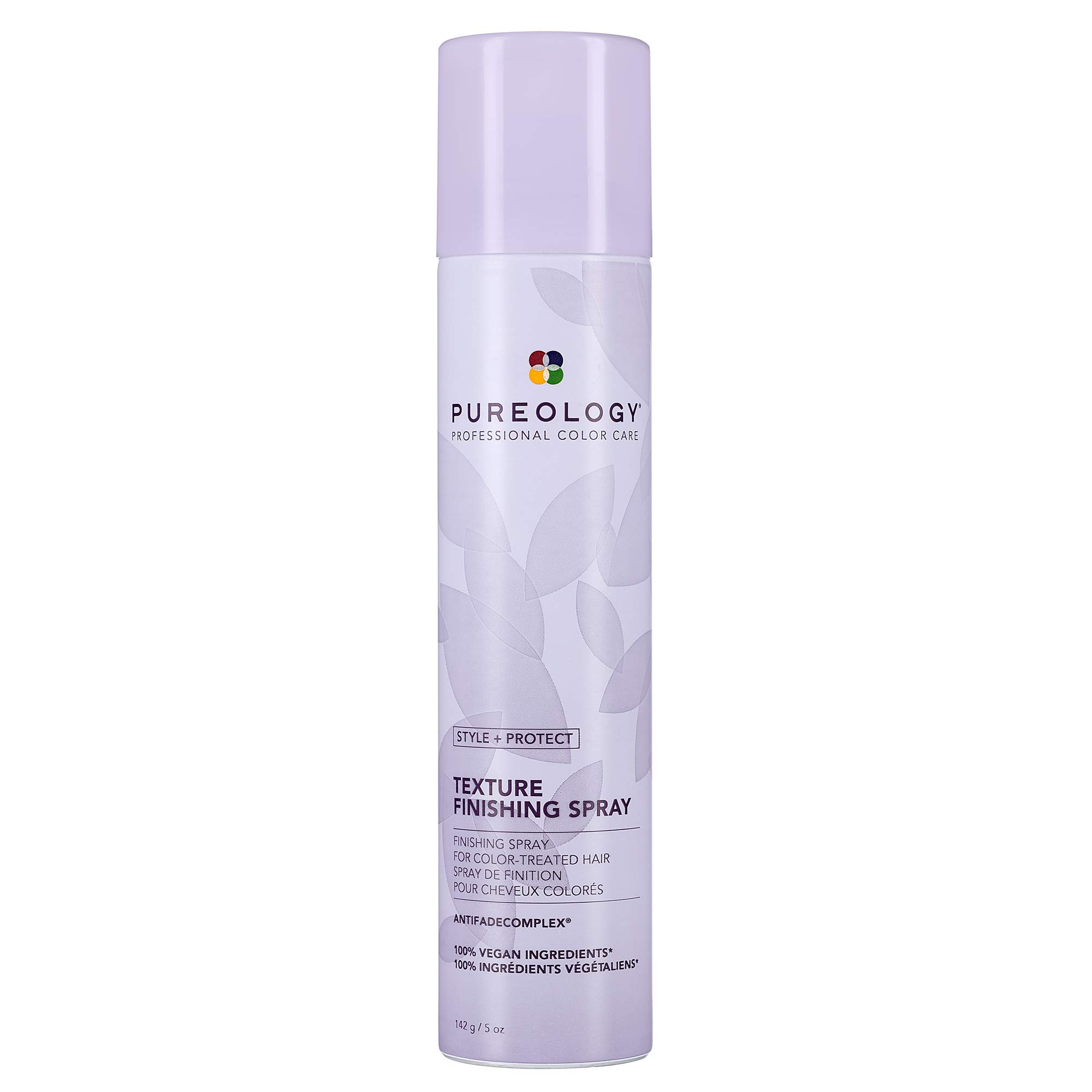 Pureology Style + Protect Texture Finishing Spray | For Color-Treated Hair | Lightweight Texturizing Spray | Sulfate-Free | Vegan | Updated Packaging | 5 Oz.