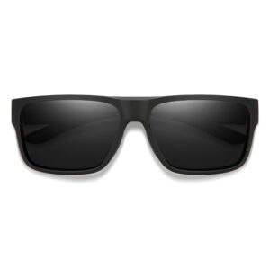 SMITH Soundtrack Active Sunglasses - Matte Black | Chromapop Polarized Black