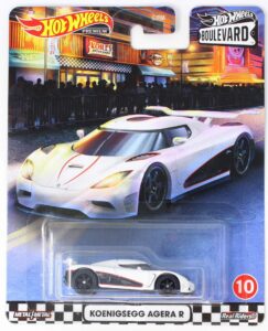 hw premium boulevard series koenigsegg-agera r, white