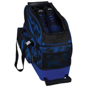 Strikeforce Cruiser Scratch Double Roller Bowling Bag (Royal) Large