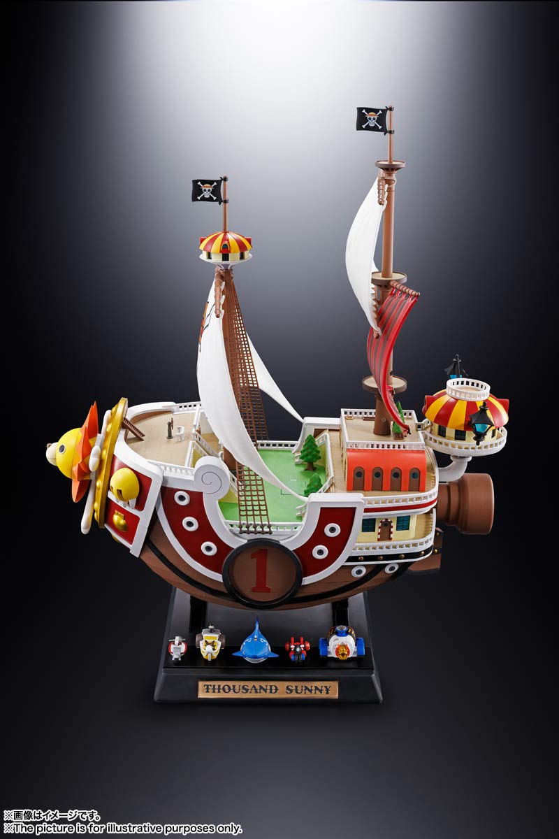 TAMASHII NATIONS Thousand Sunny "One Piece", Bandai Chogokin