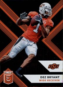 2018 panini elite draft picks #34 dez bryant oklahoma state cowboys football card