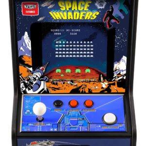 My Arcade Space Invaders Micro Player: Mini Arcade Machine Video Game, Fully Playable, 6.75" Collectible Premium Edition