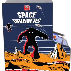 My Arcade Space Invaders Micro Player: Mini Arcade Machine Video Game, Fully Playable, 6.75" Collectible Premium Edition