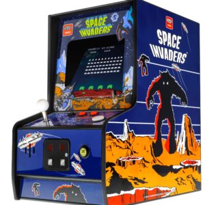 My Arcade Space Invaders Micro Player: Mini Arcade Machine Video Game, Fully Playable, 6.75" Collectible Premium Edition