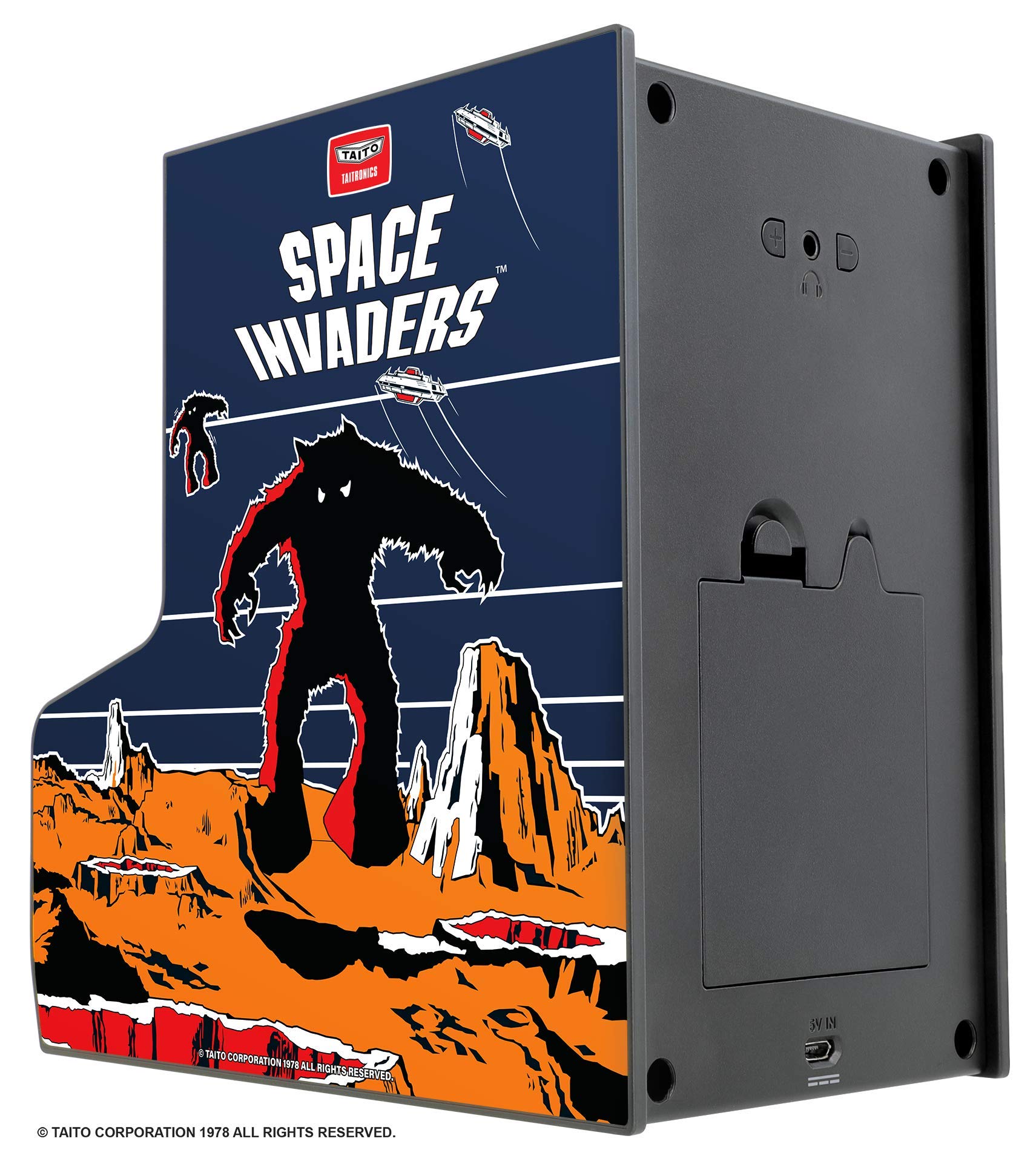 My Arcade Space Invaders Micro Player: Mini Arcade Machine Video Game, Fully Playable, 6.75" Collectible Premium Edition