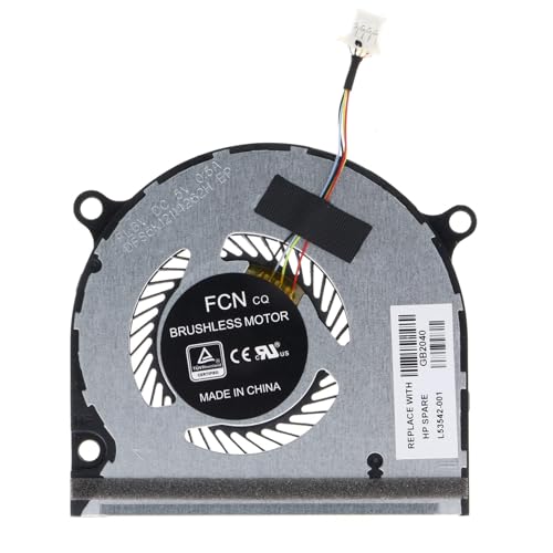 CPU & GPU Cooling Fan for HP Envy X360 15-DS 15-DR 15M-DS 15M-DS0011DX L53542-001 L53541-001 L53867-001