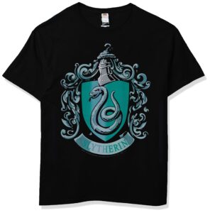 harry potter men's slytherin house crest, black, xx-large