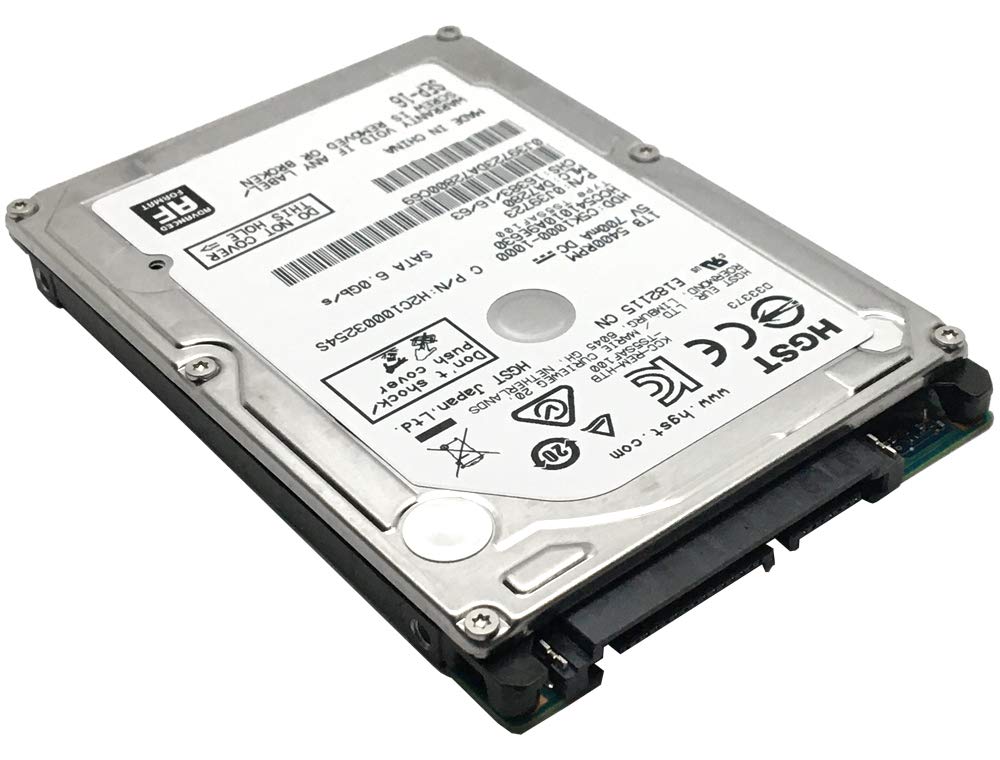 HGST HCC541010A9E630 1TB 5400RPM 8MB SATA 6Gb/s (9.5mm) 2.5inch Notebook Hard Drive - 3 Year Warranty