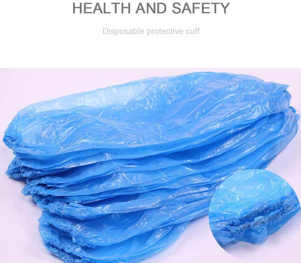 Disposable Arm Sleeves Covers, PeSandy 100pcs Waterproof PE Oversleeves Covers