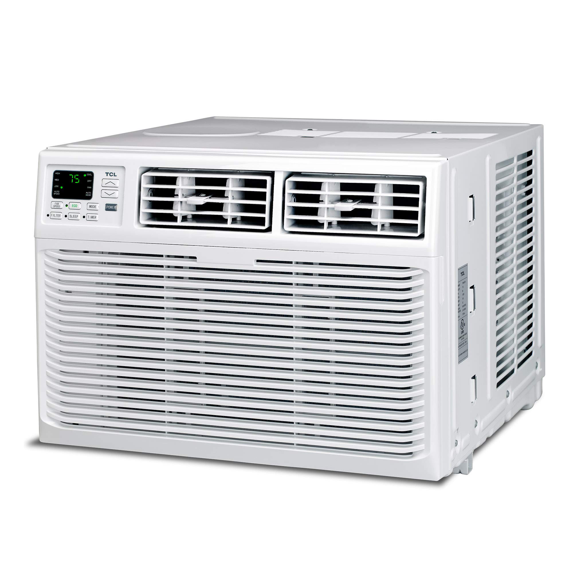 TCL 15W3E1-A Home Series Window Air Conditioner, 15,000 BTU, White