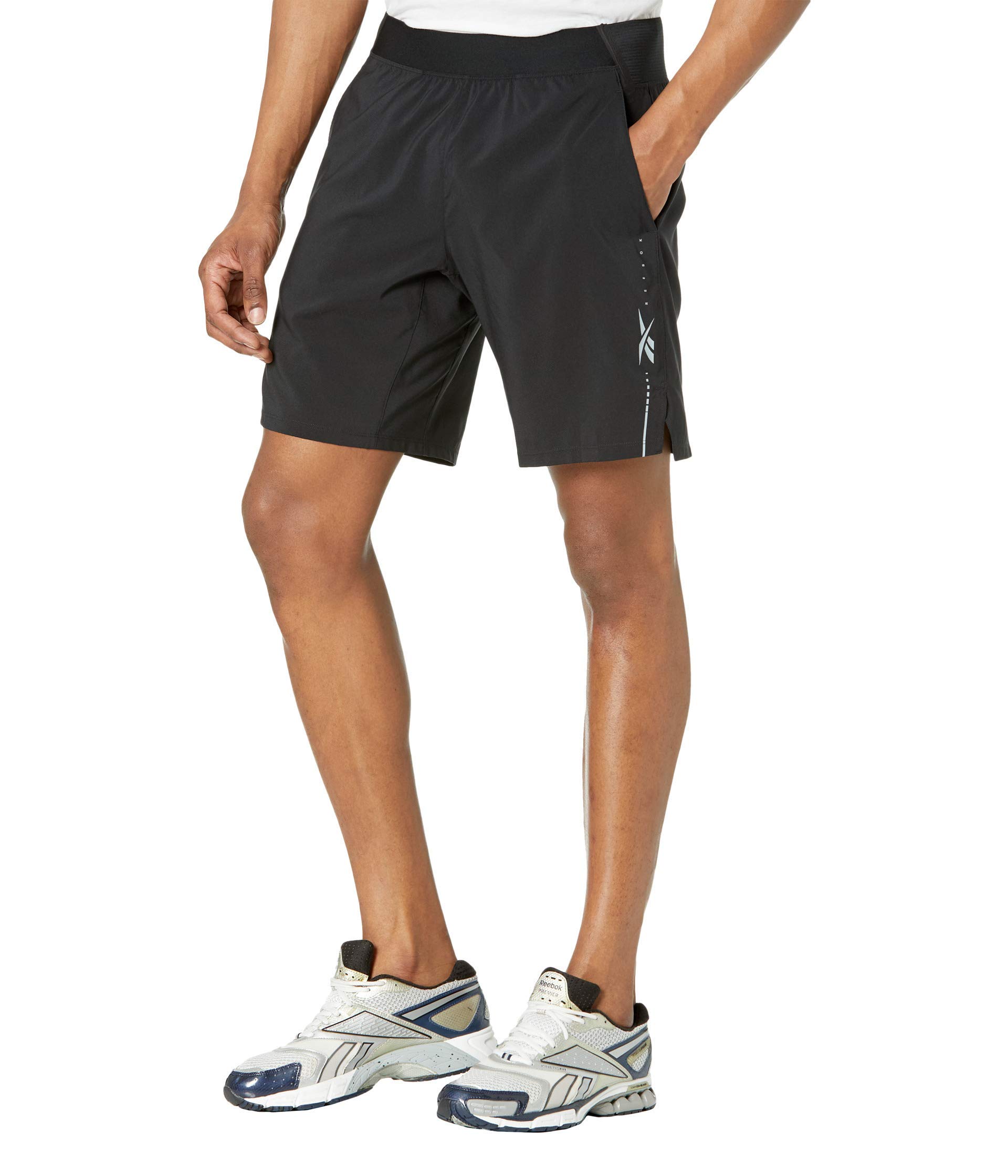 Reebok Men's Standard One Series Training Shorts, Black, XL