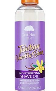 Tree Hut bare Moisturizing Shave Oil, Tahitian Bean, Vanilla, 7.7 Fl Oz