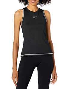 reebok training essentials tank top, black, l