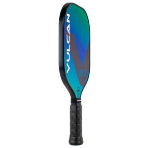 Vulcan | V520 Pickleball Paddle | Control Performance | Polypropylene Core - Fiberglass Surface | USAP Approved | Blue & Green