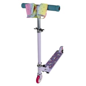 playwheels jojo siwa 2-wheel aluminum scooter unicorn, multi, model number: 170397